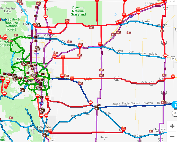 I-25 Reopens After Blizzard | Colorado Public Radio