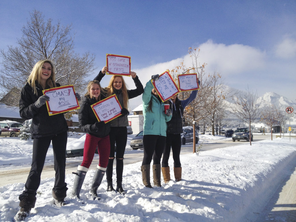 Thousands of students protest Colorado standardized tests