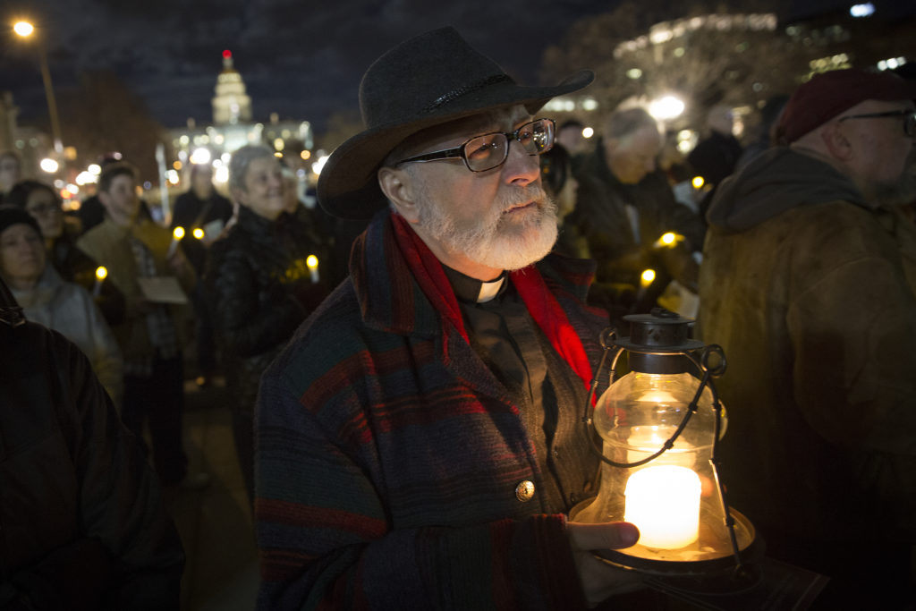 Clear Night, Bright Candles: A Memorial And Vigil For Denver's Homeless