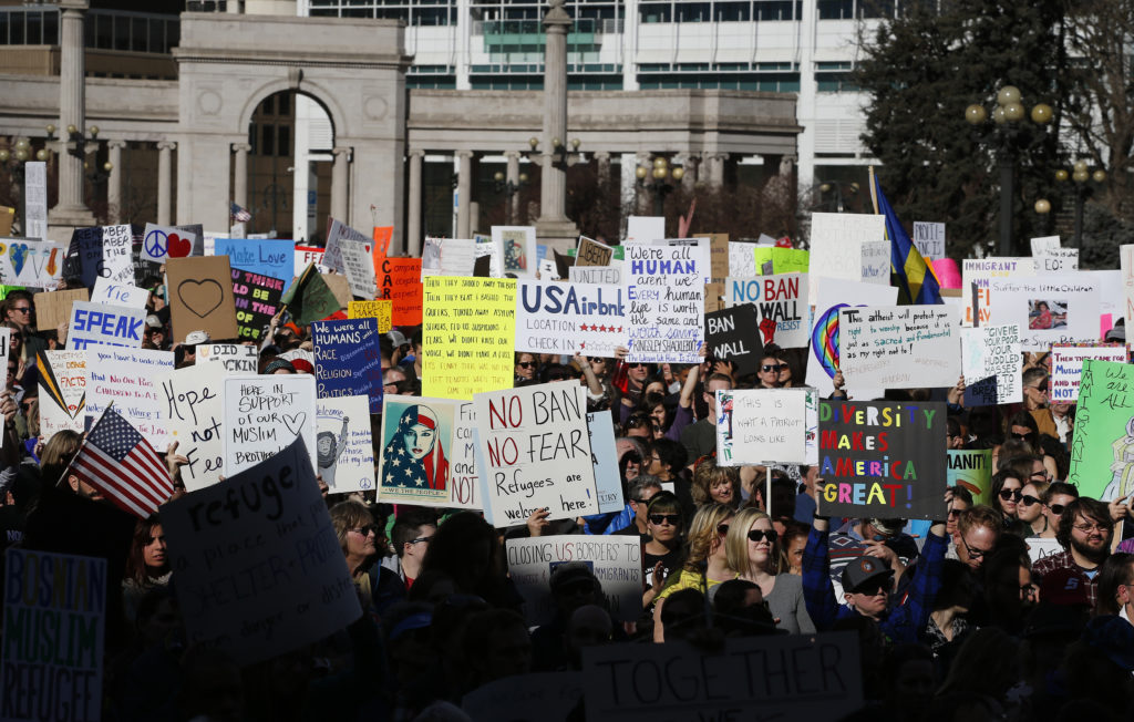 Thousands Rally In Denver To Support Colorado Muslims