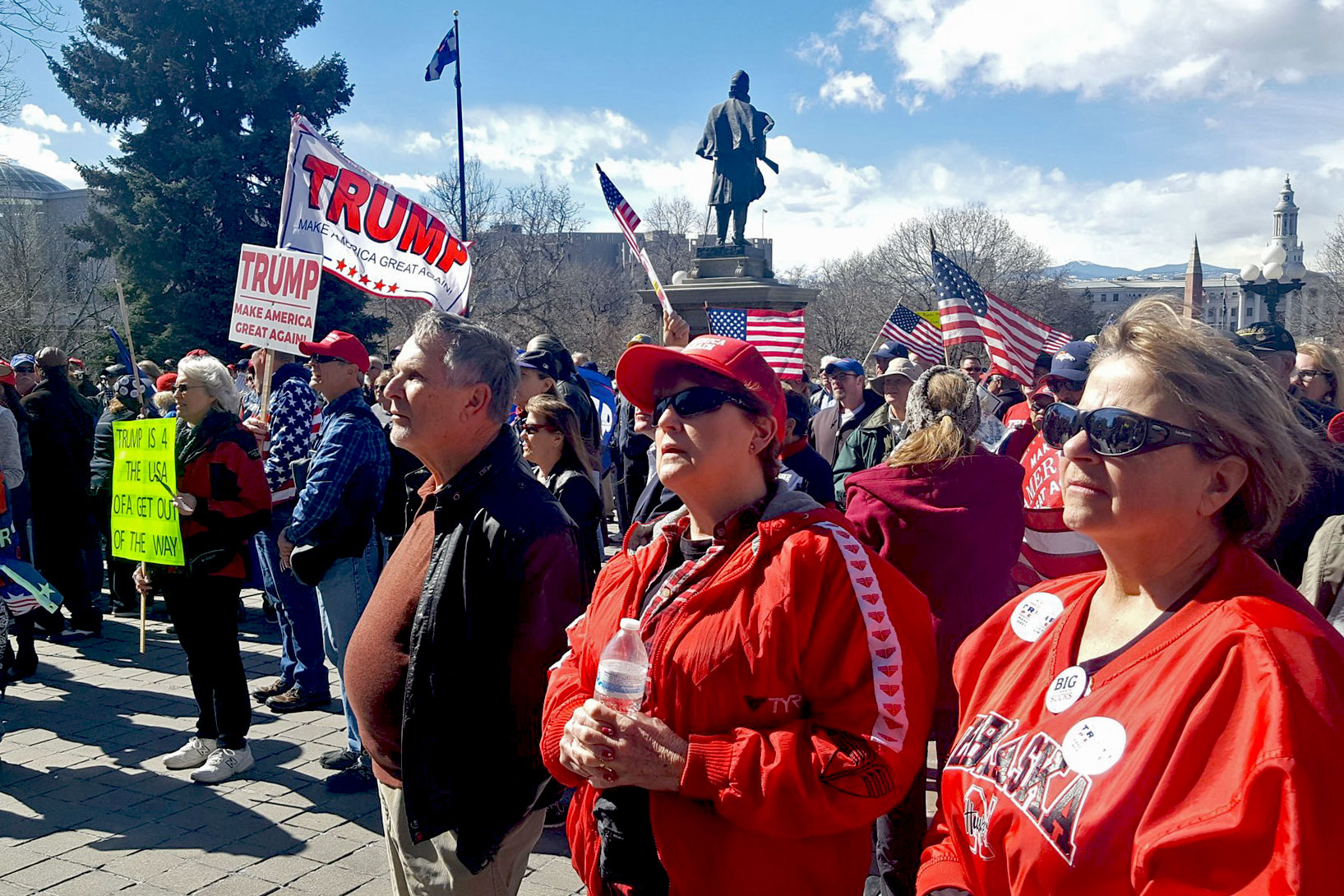 Trump Supporters Rally In Denver As Part Of National Effort | Colorado ...