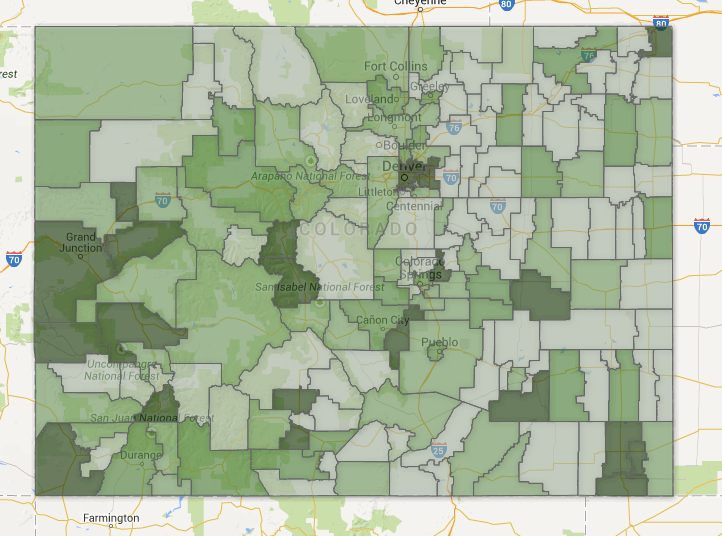 Maps: Colorado public school dropout rates continue to fall