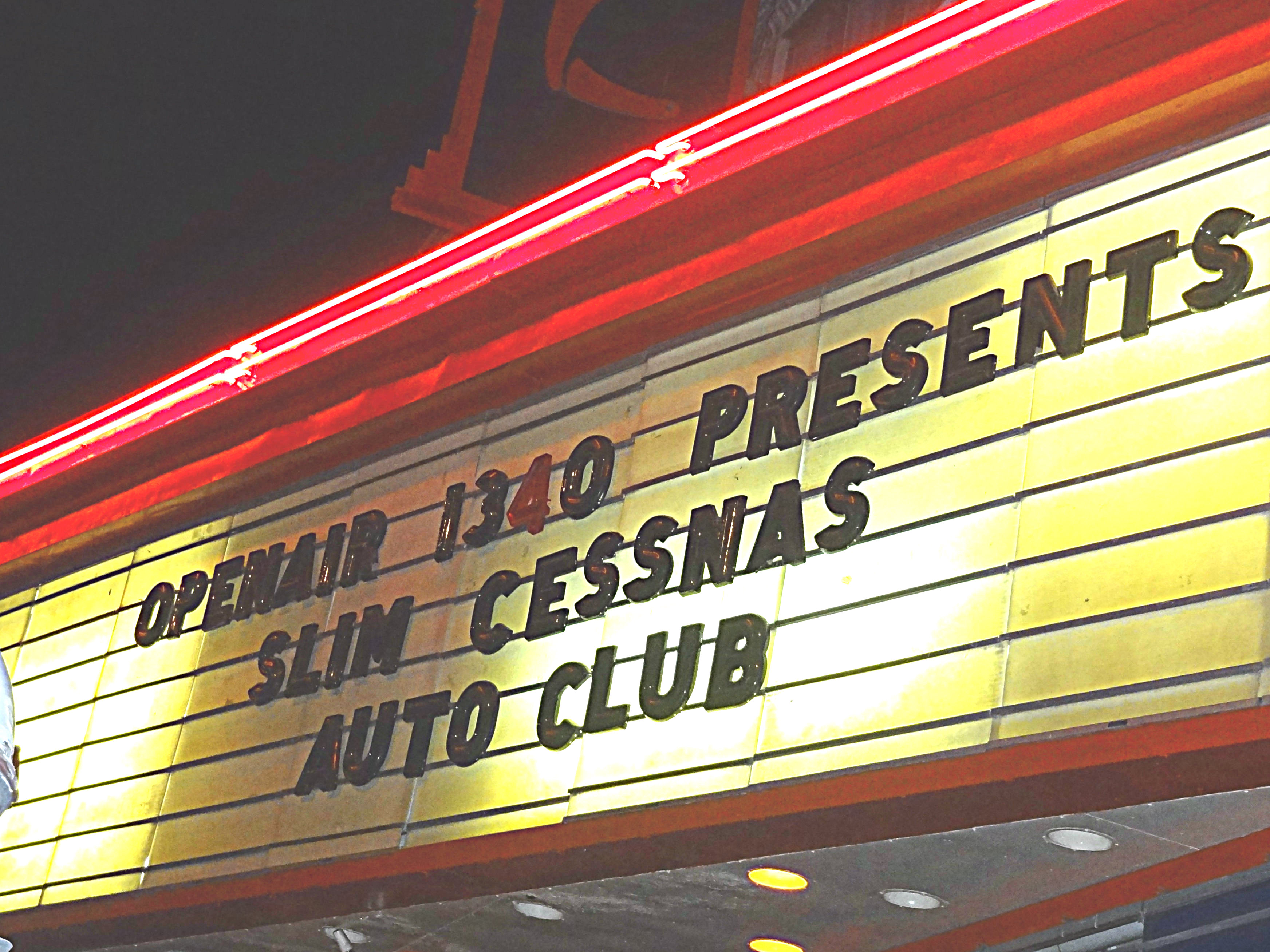 Slim Cessna's Auto Club at The Oriental