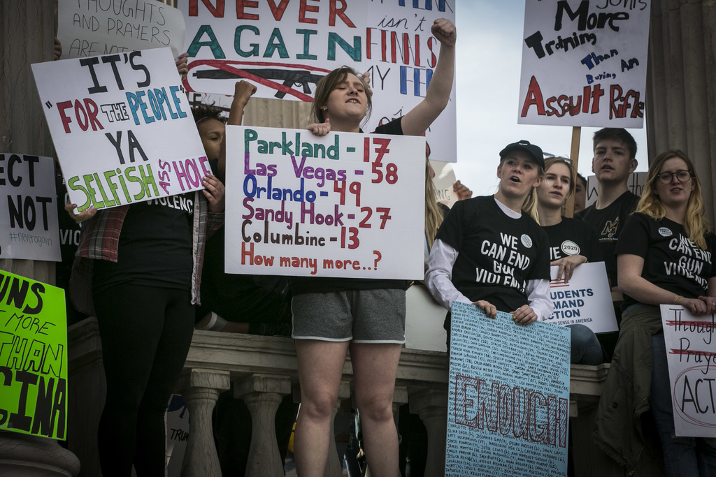 March For Our Lives: Sights, Sounds From A Day Of Gun Protests Across ...