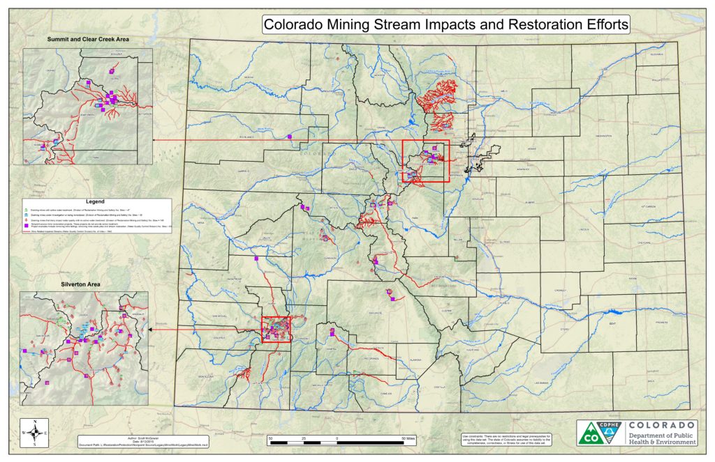 Mapping 1,645 Miles Of Colorado Waterways Affected By Abandoned Mines