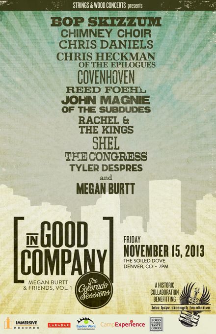 Megan Burtt to release new album "In Good Company" tonight
