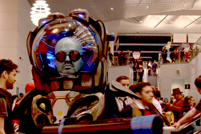 What's with the outfit? At Comic Con, three explain their characters