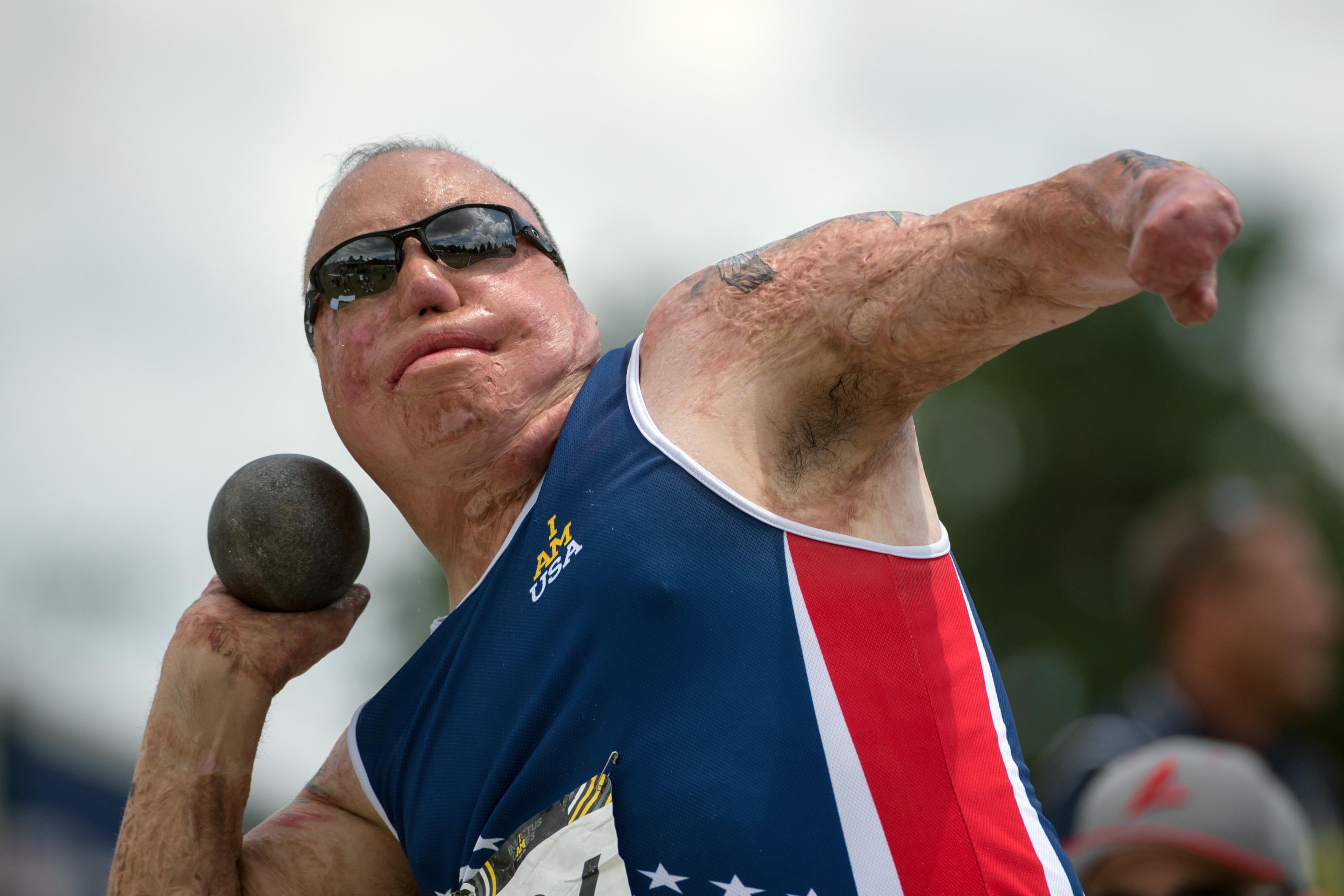 Disabled Vet 'DT' Del Toro, A Champion Shot-Putter, Aims For ...
