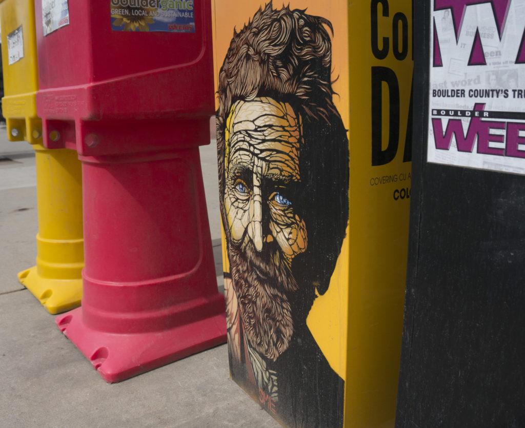 He’s On The Cops’ Radar, But SMiLE Happily Remains Boulder’s Anonymous ...