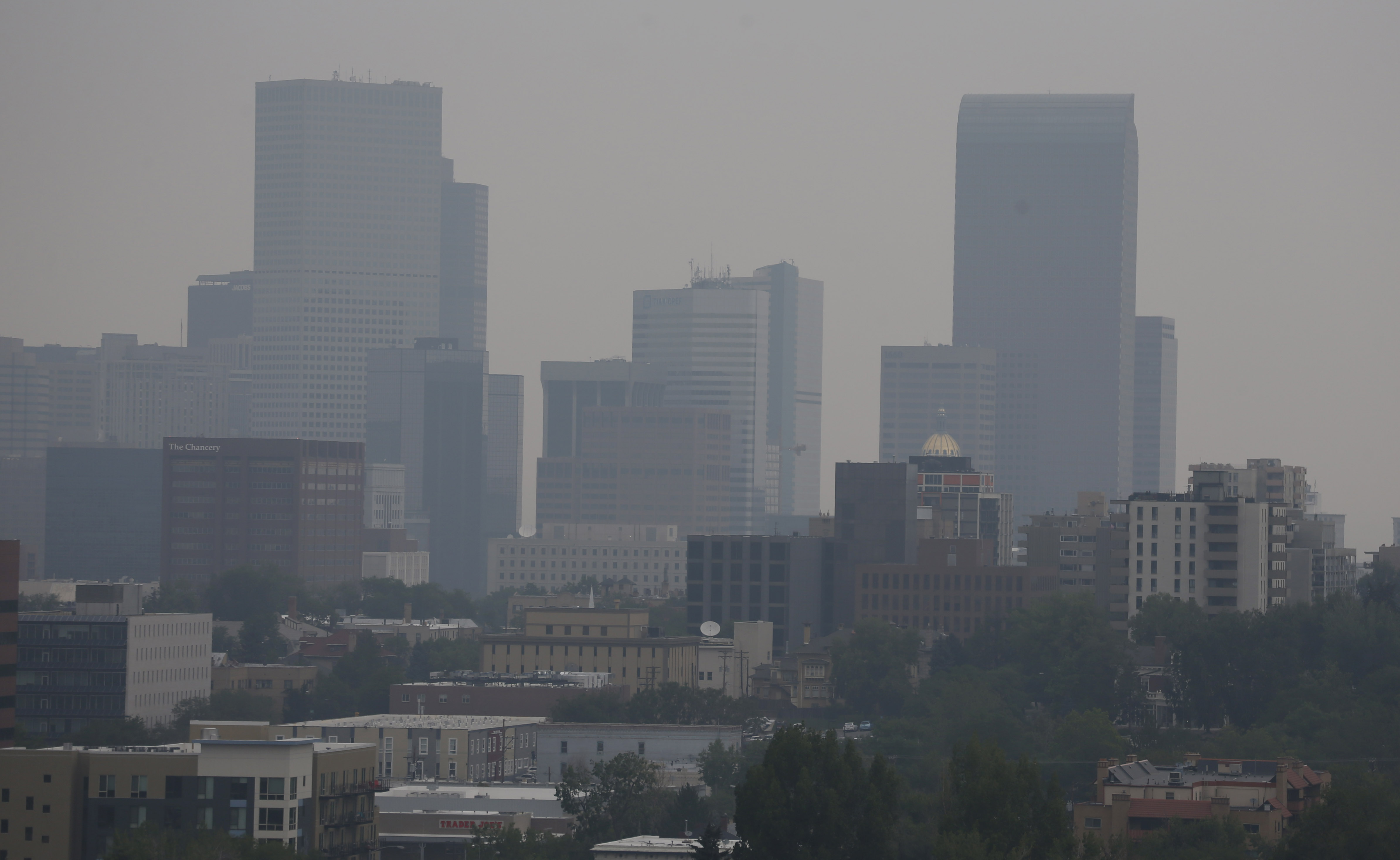 Wildfire smoke from Canada clogs up Front Range skies Friday | Colorado ...