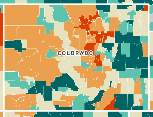 Map: How Much Do Colorado's School Districts Spend Per Pupil?