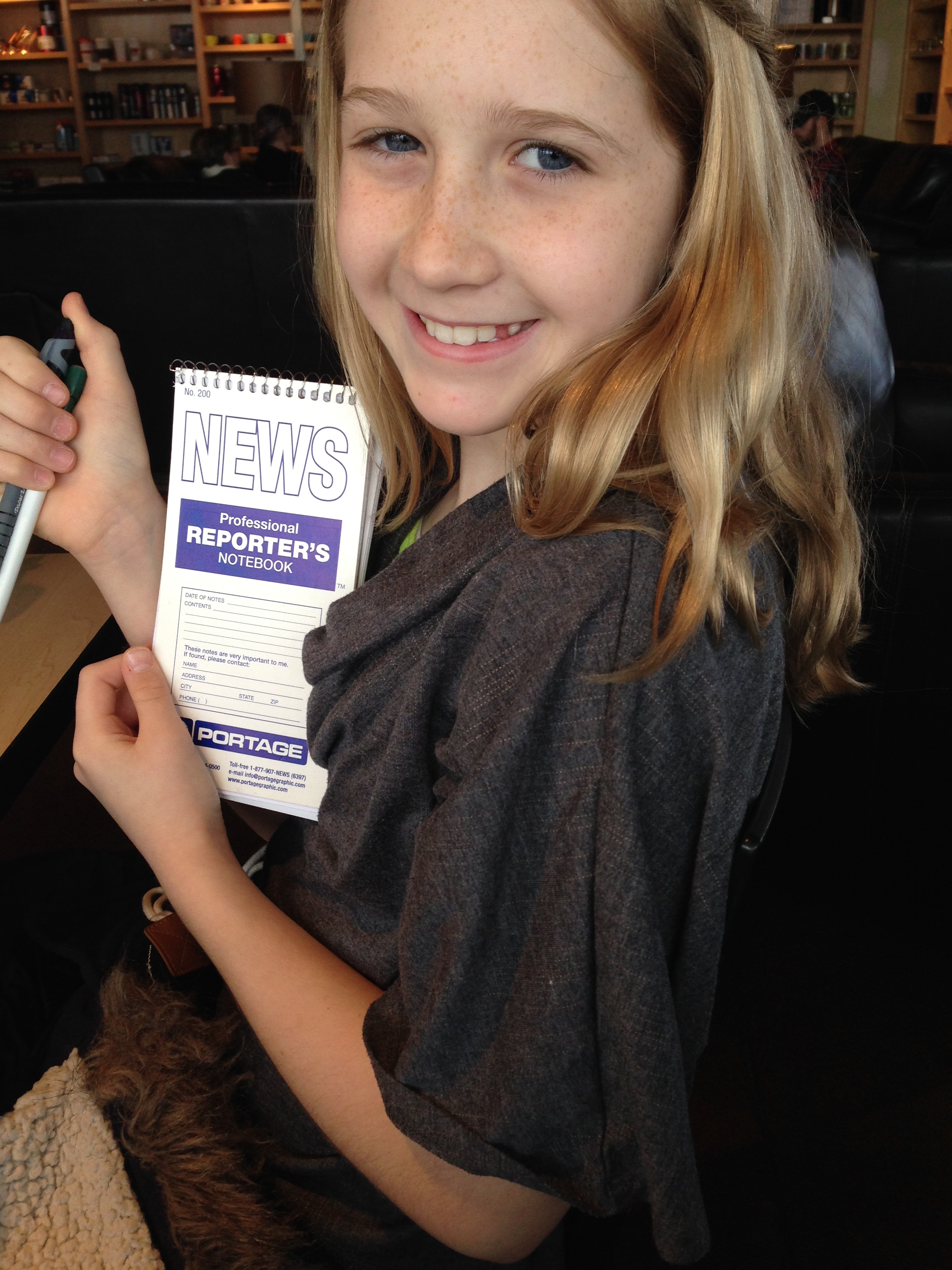 Isabelle Saunders, an 11-year-old journalist, covers Longmont’s ins and ...