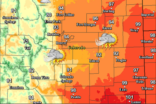 Never Gripe About June Snow Because Now It's Hot Everywhere In Colorado