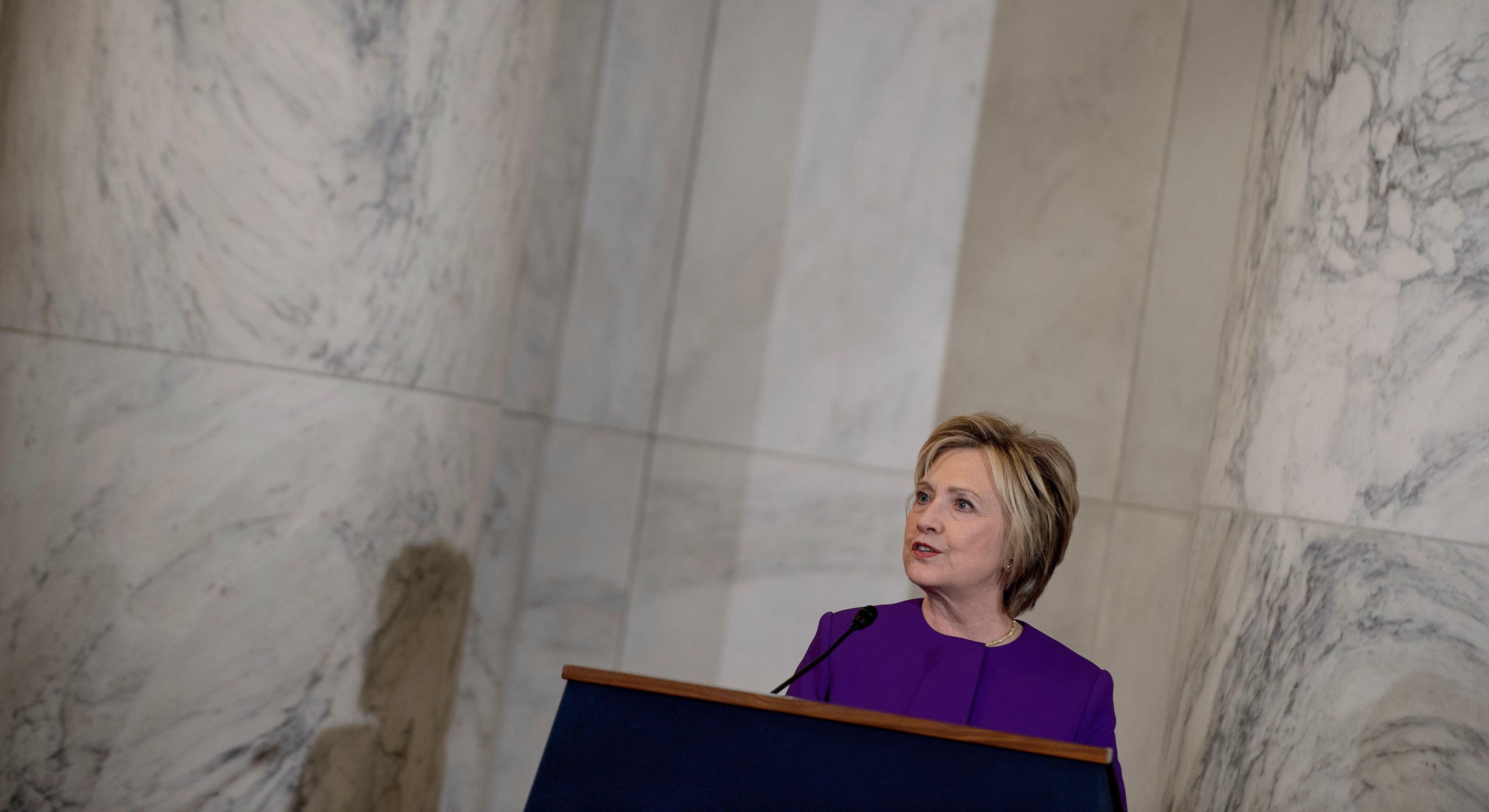 ‘lives Are At Risk Hillary Clinton Warns Over Fake News ‘pizzagate