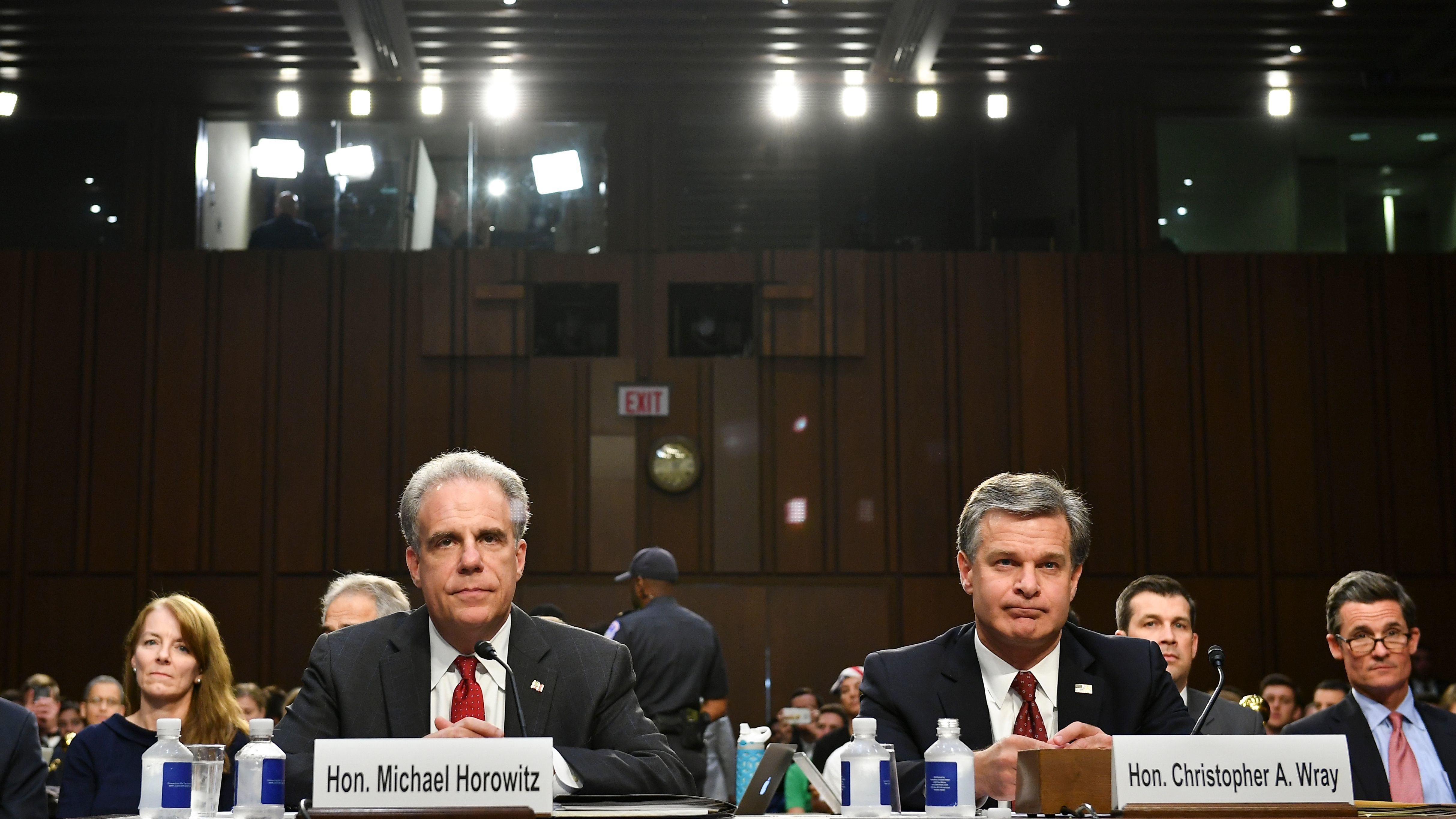 WATCH LIVE: DOJ Inspector General, FBI Director Testify Monday About IG ...