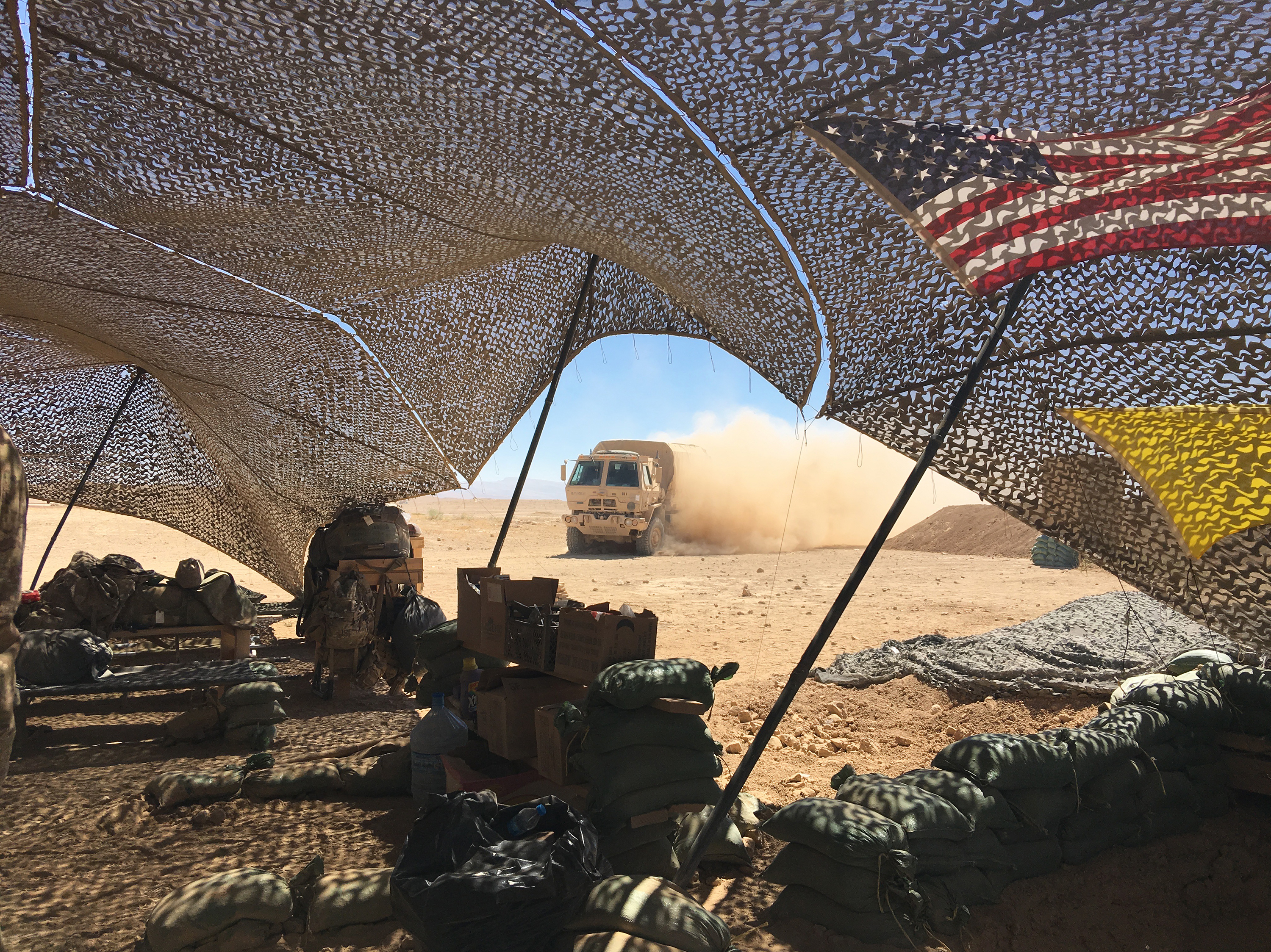 From Deep In The Iraqi Desert, A New U.S. Fire Base Targets ISIS In ...