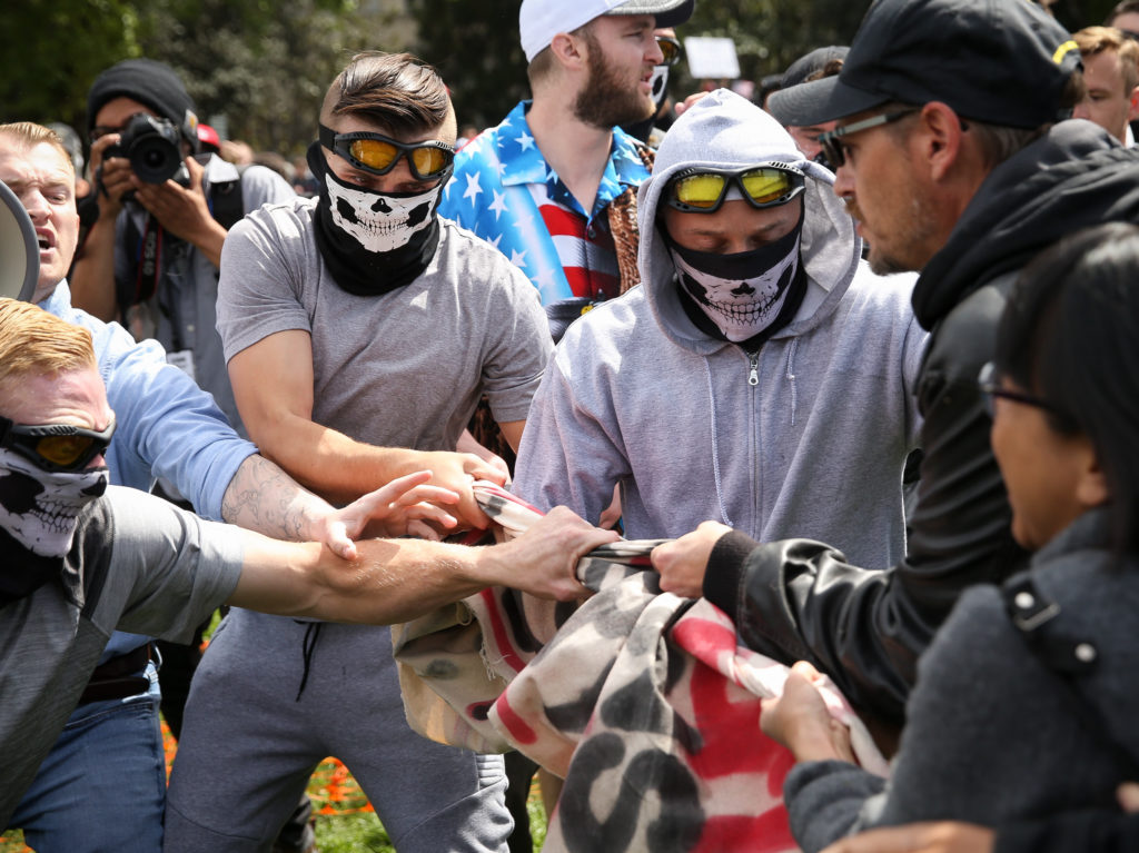 4 White Supremacists Face Federal Charges In California Attacks
