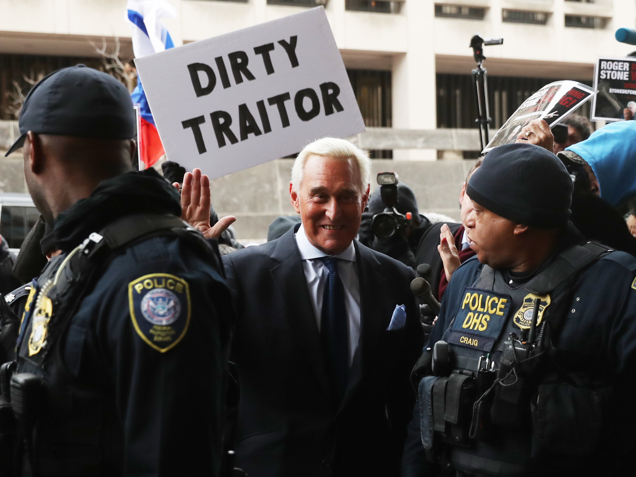 Roger Stone Pleads Not Guilty In D.C. Federal Court Following Florida ...