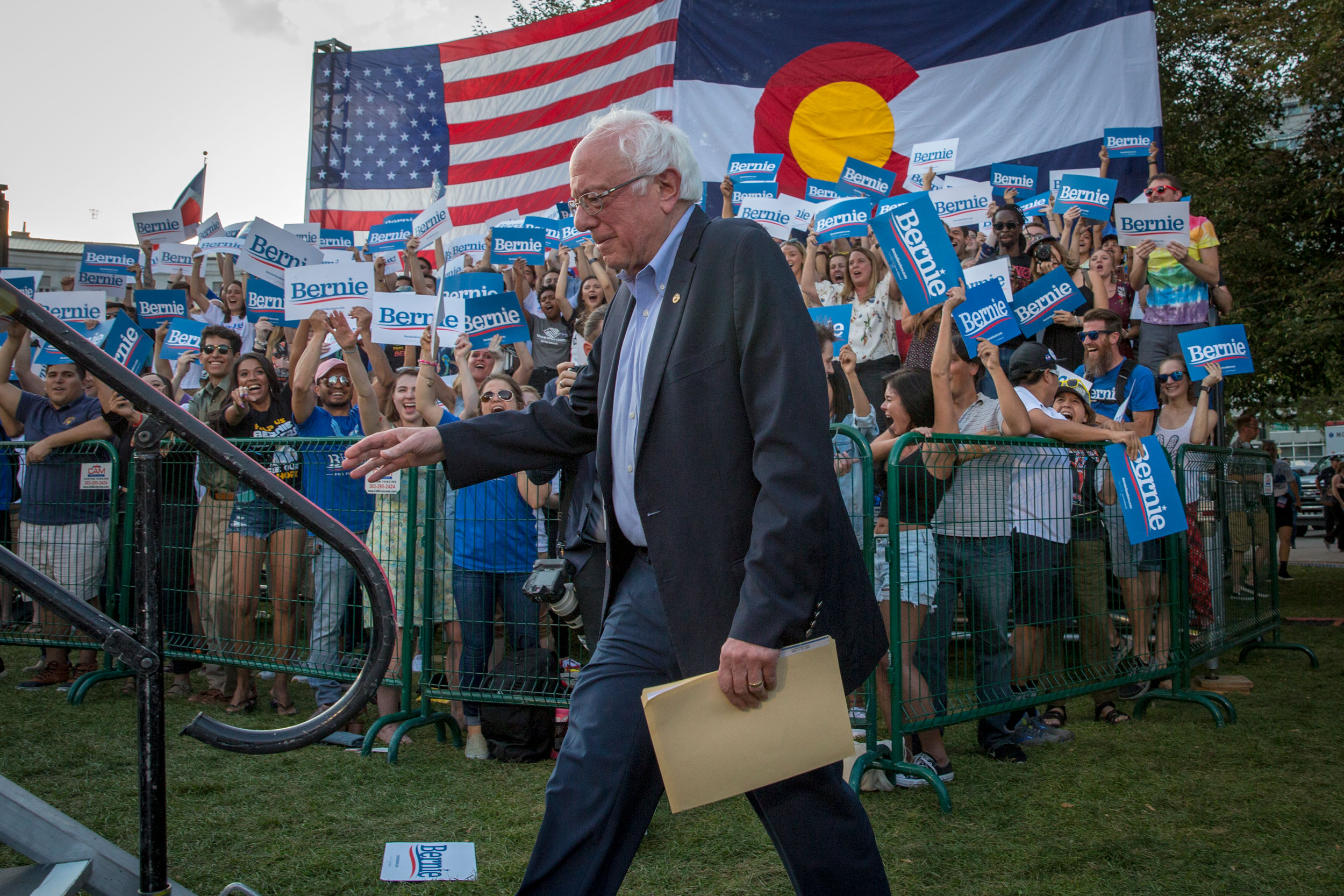 Sanders Rallied Thousands In Denver Monday Night. For Many, He’s Their ...