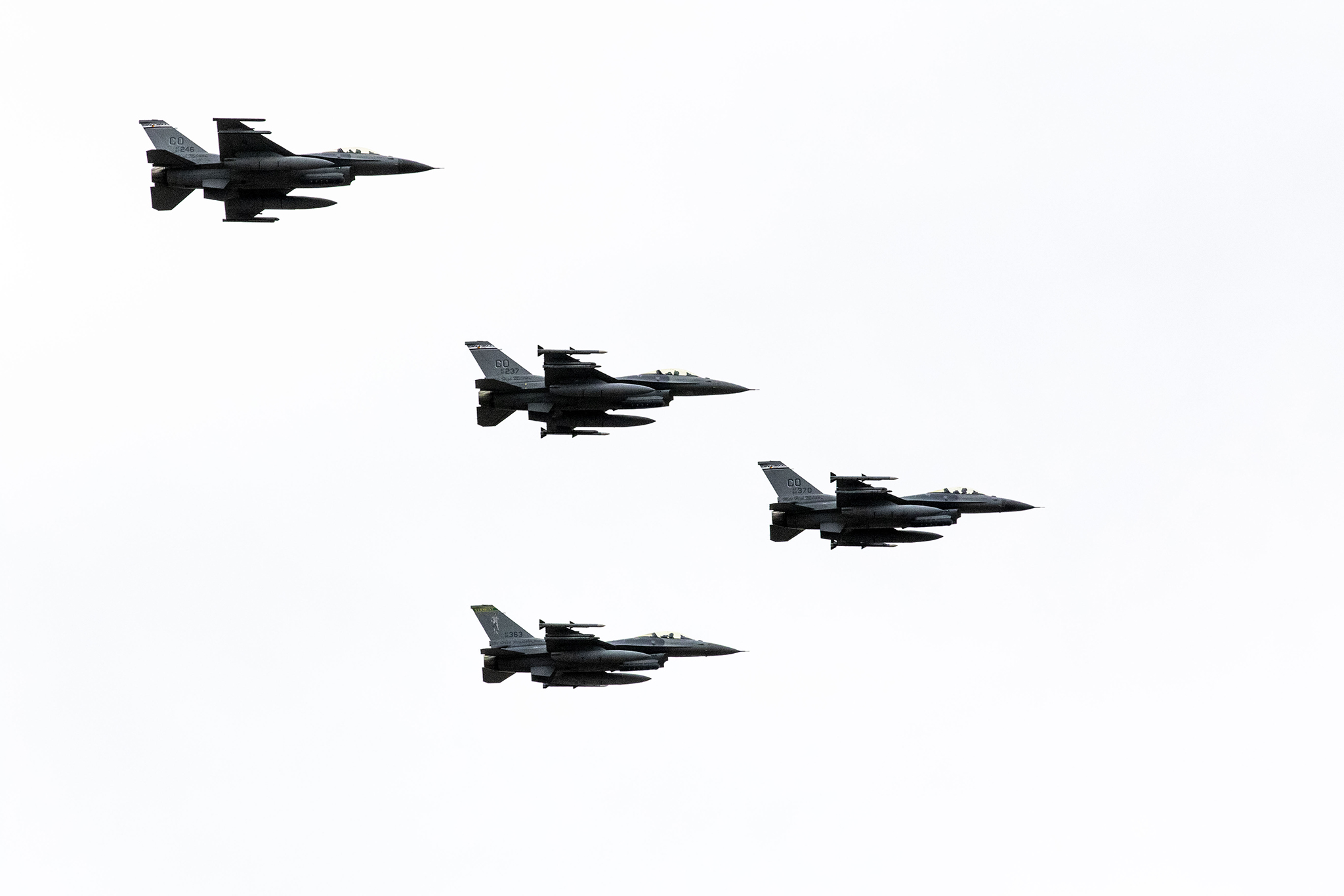 Here's A Map For The Western Slope And Southern Colorado F-16 Flyover ...