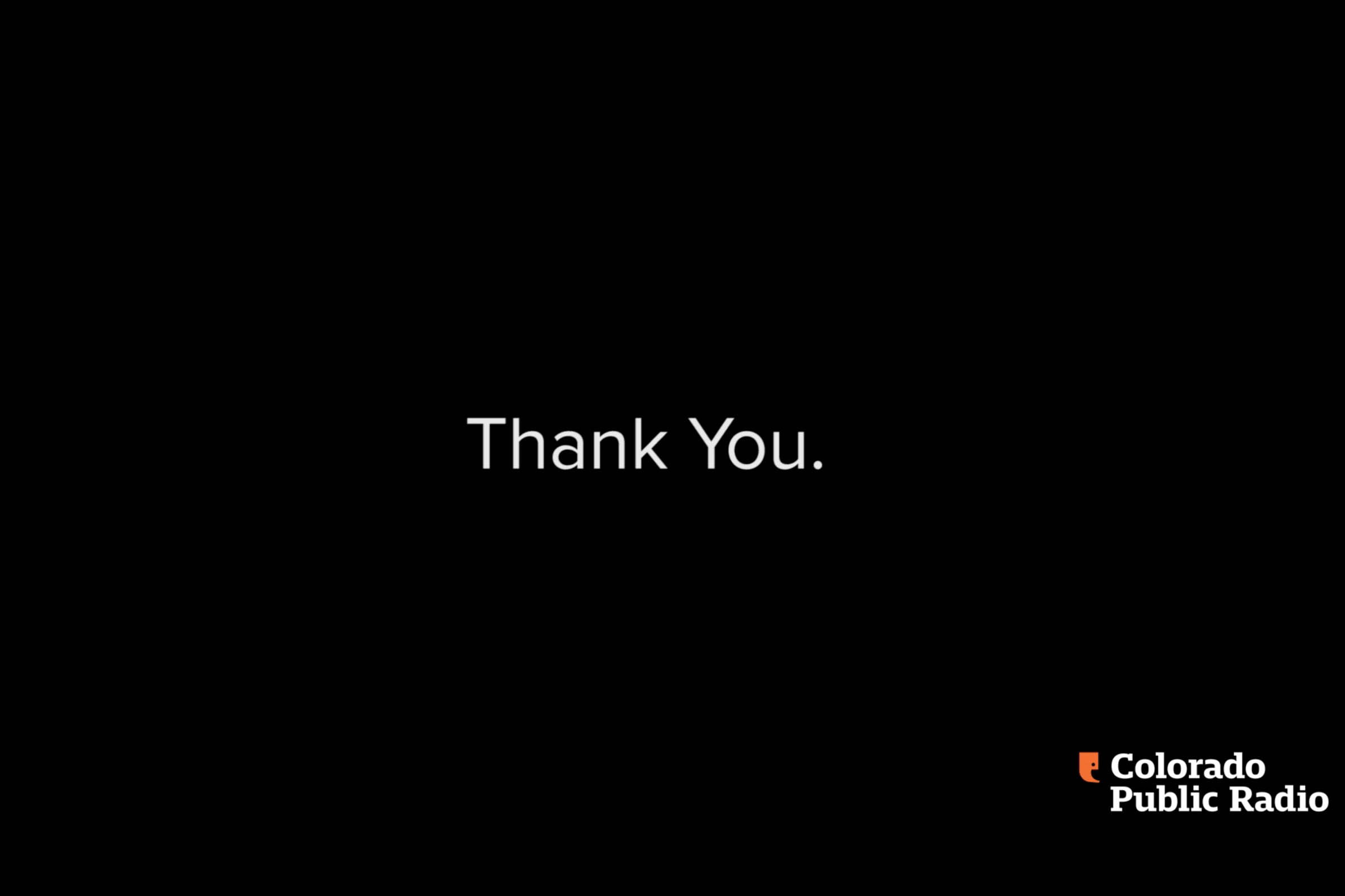 Thank You CPR Members! | Colorado Public Radio