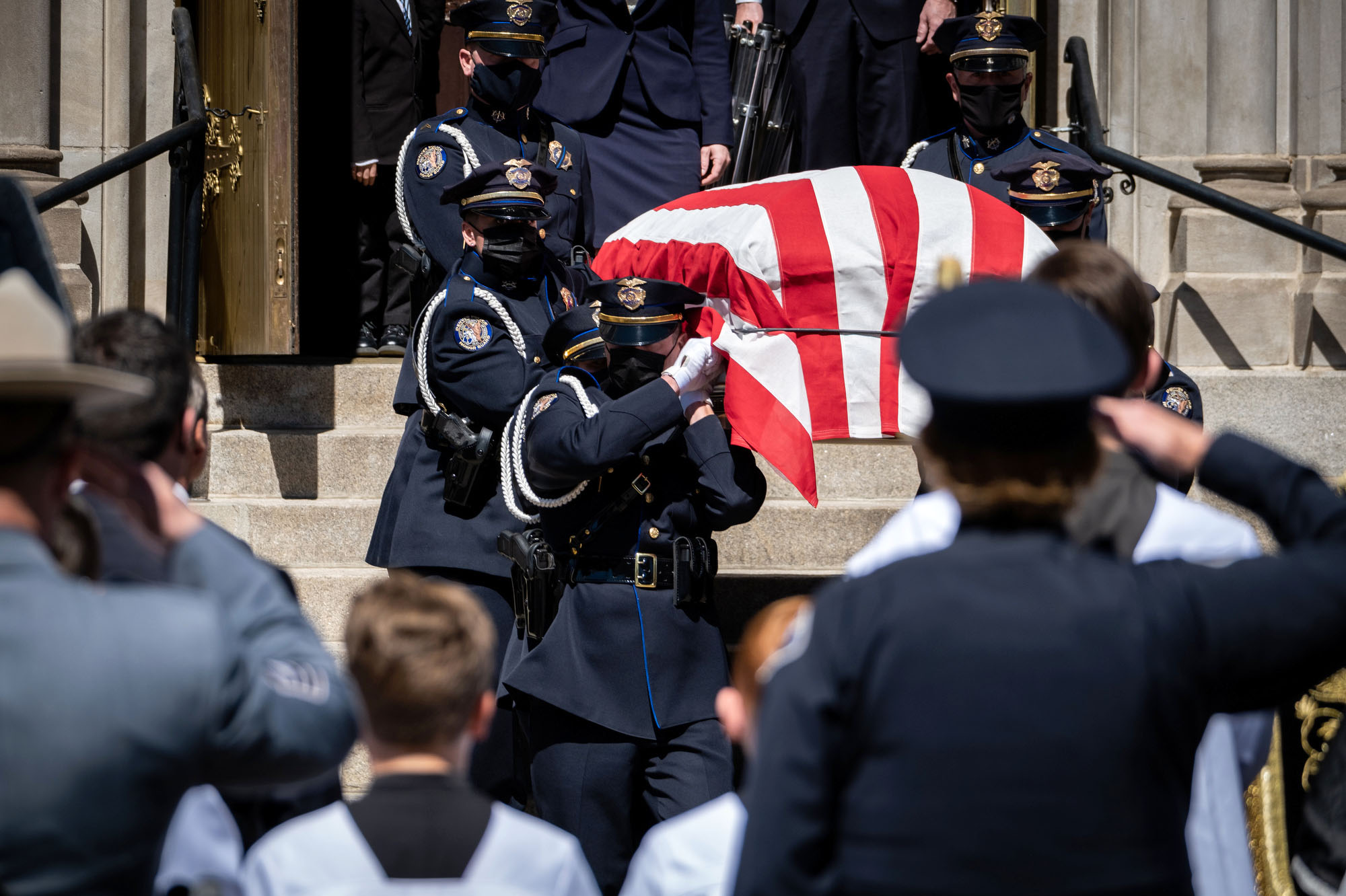 In Photos: Over Two Days, Paying Final Respects To Boulder Police ...