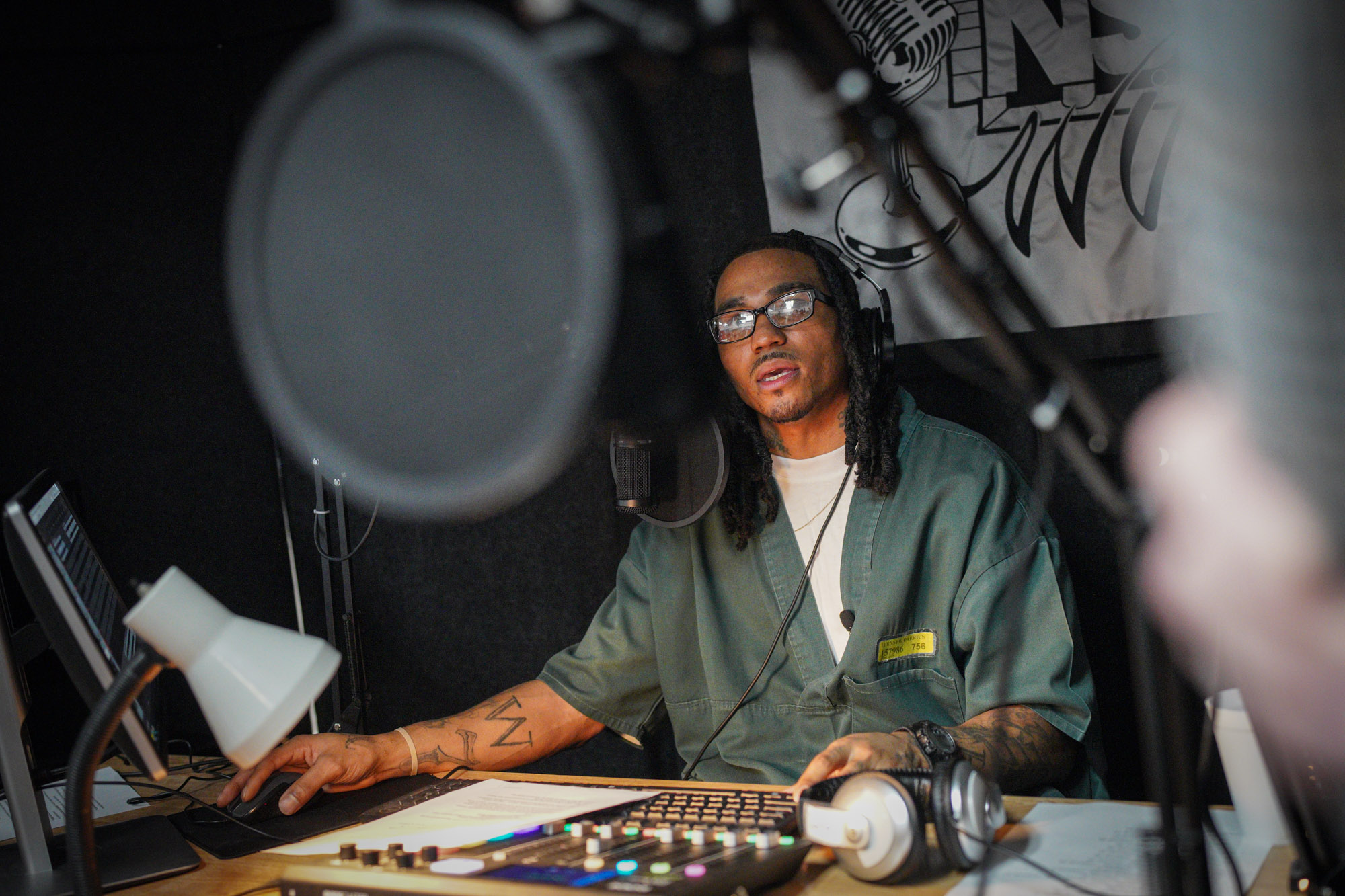 At this prison radio station, inmates tell their stories in their own ...