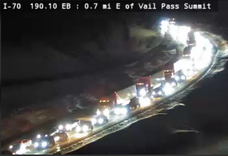 I-70 westbound reopened after closure due to a crash | Colorado Public ...