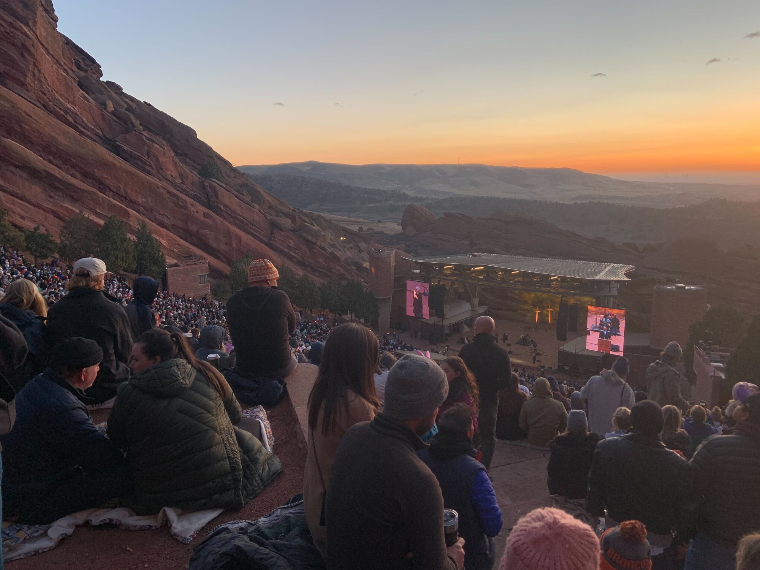 After two years away, Easter sunrise service returns to Red Rocks ...