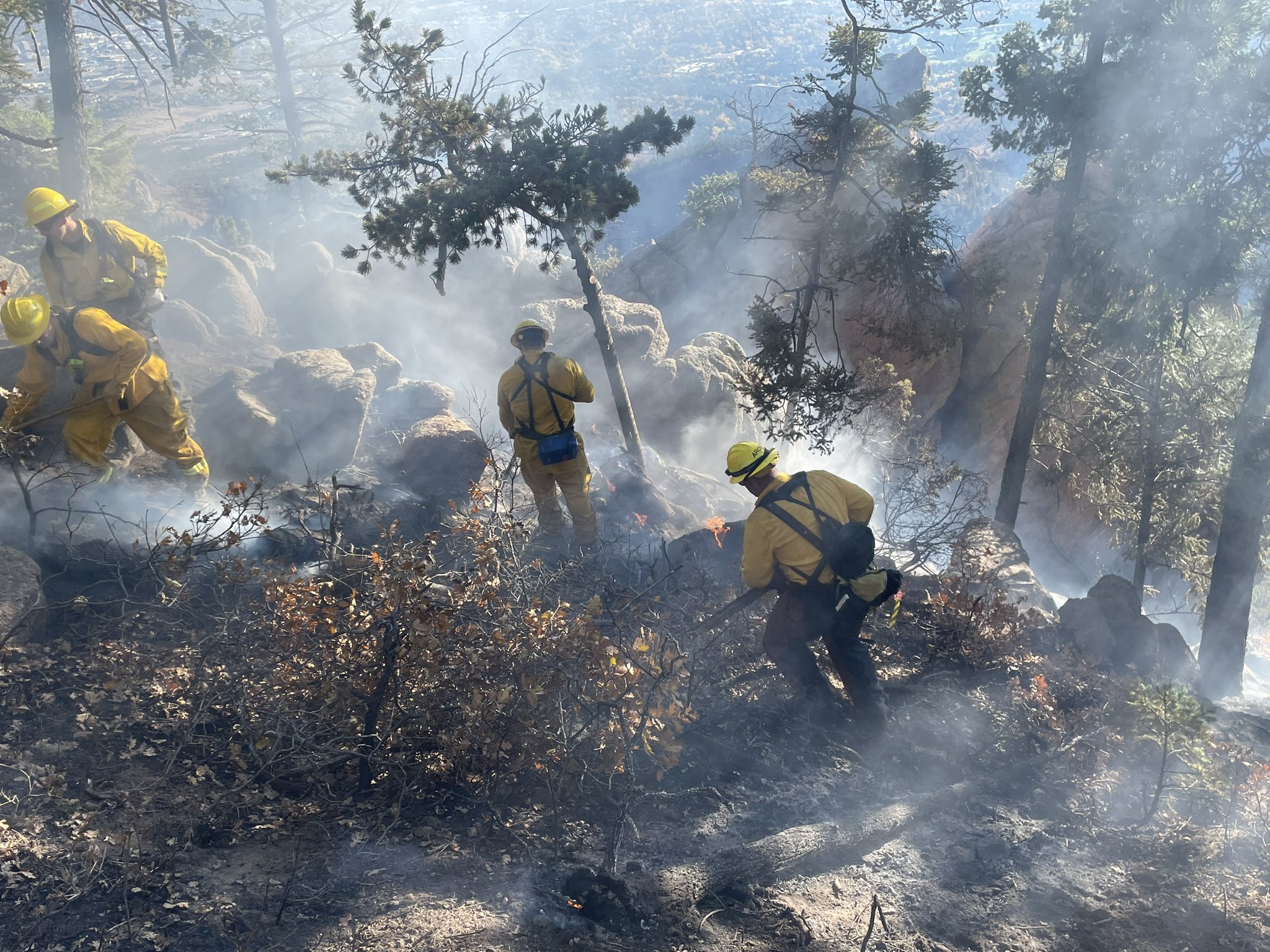 North Cheyenne Canyon Park closed due to wildland fire | Colorado ...