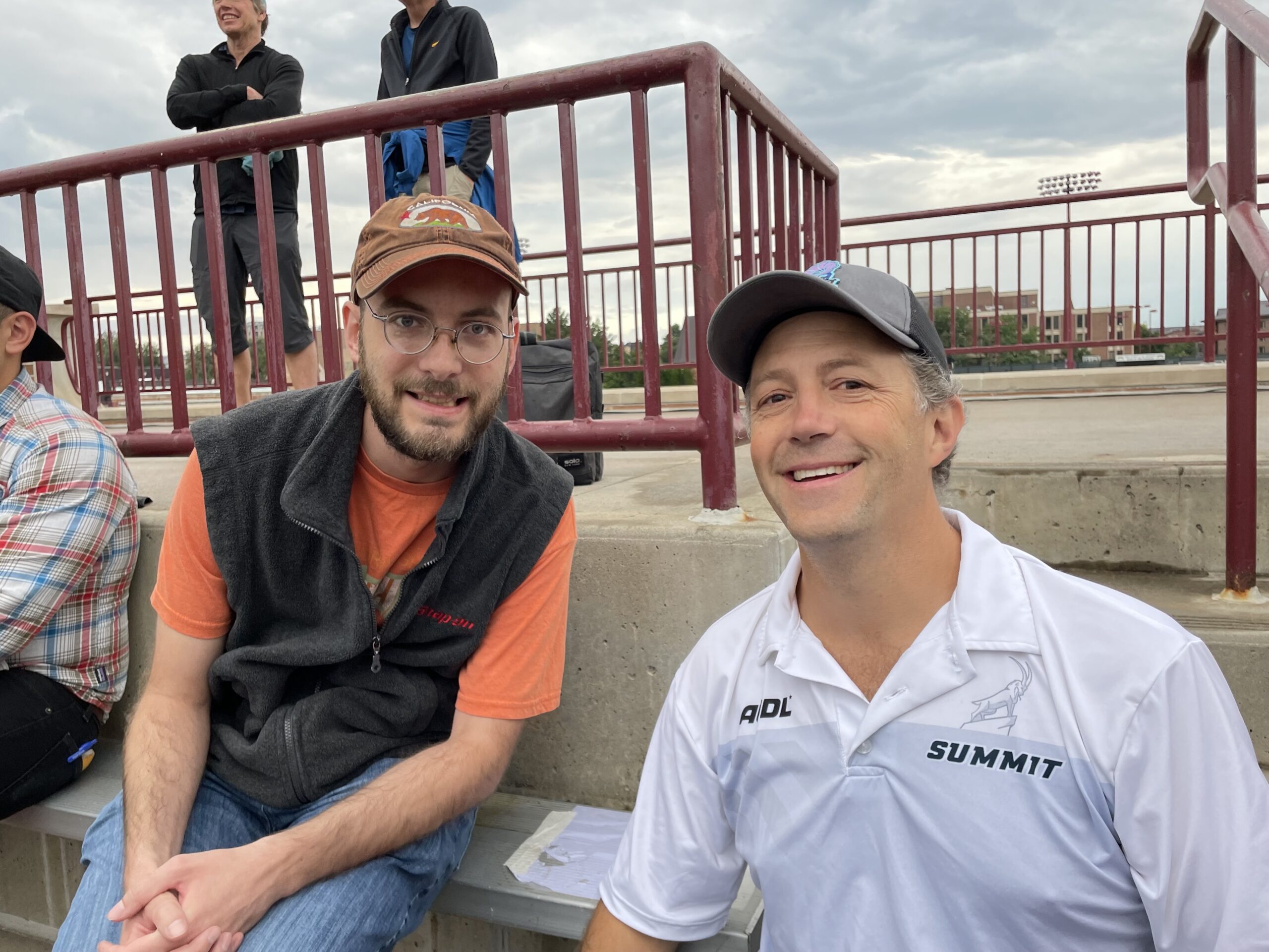 One man was a candidate, the other was his opposition tracker. Ten ...