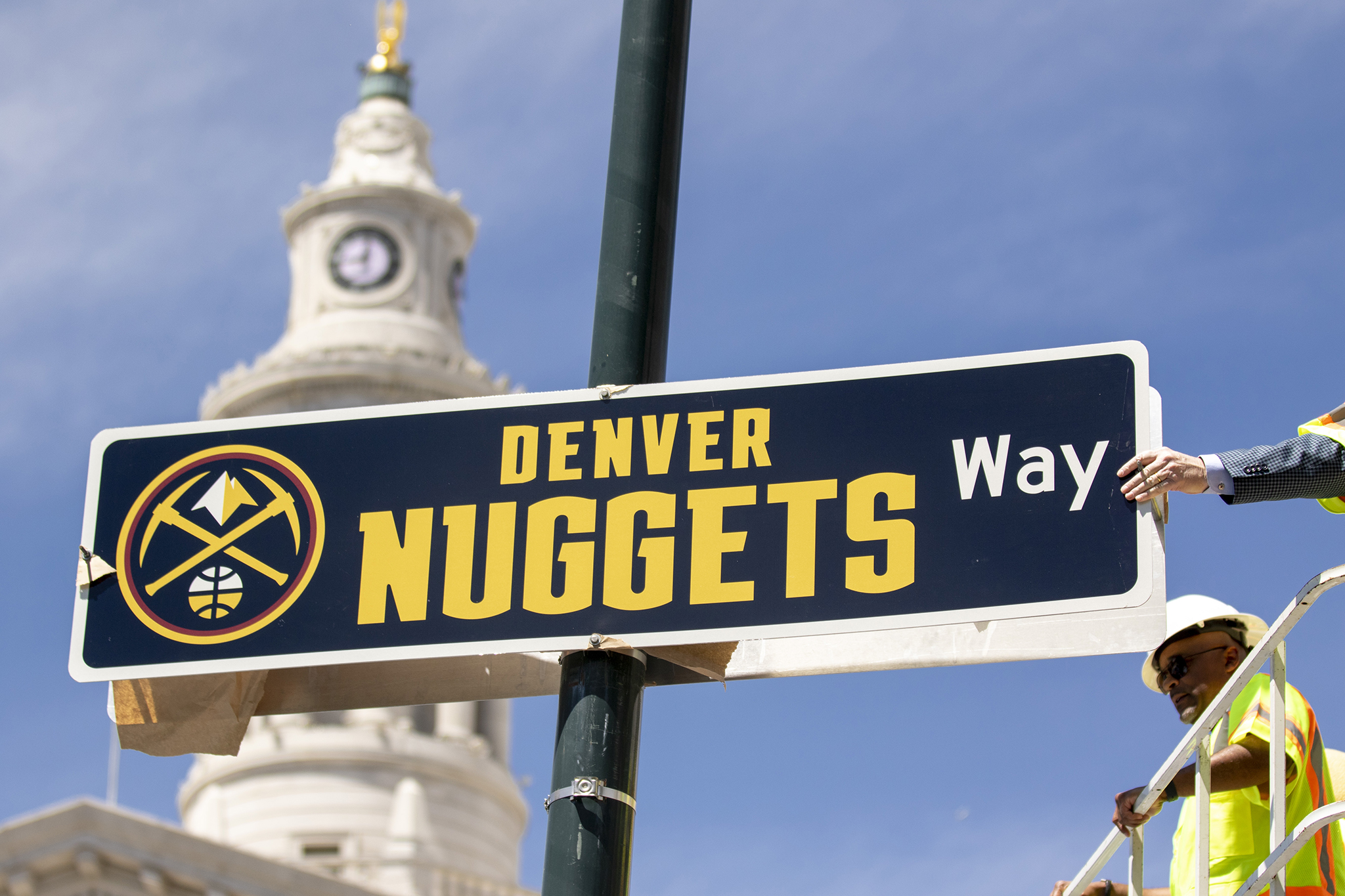 Denver renames street in honor of Nuggets as fans wait in anticipation ...