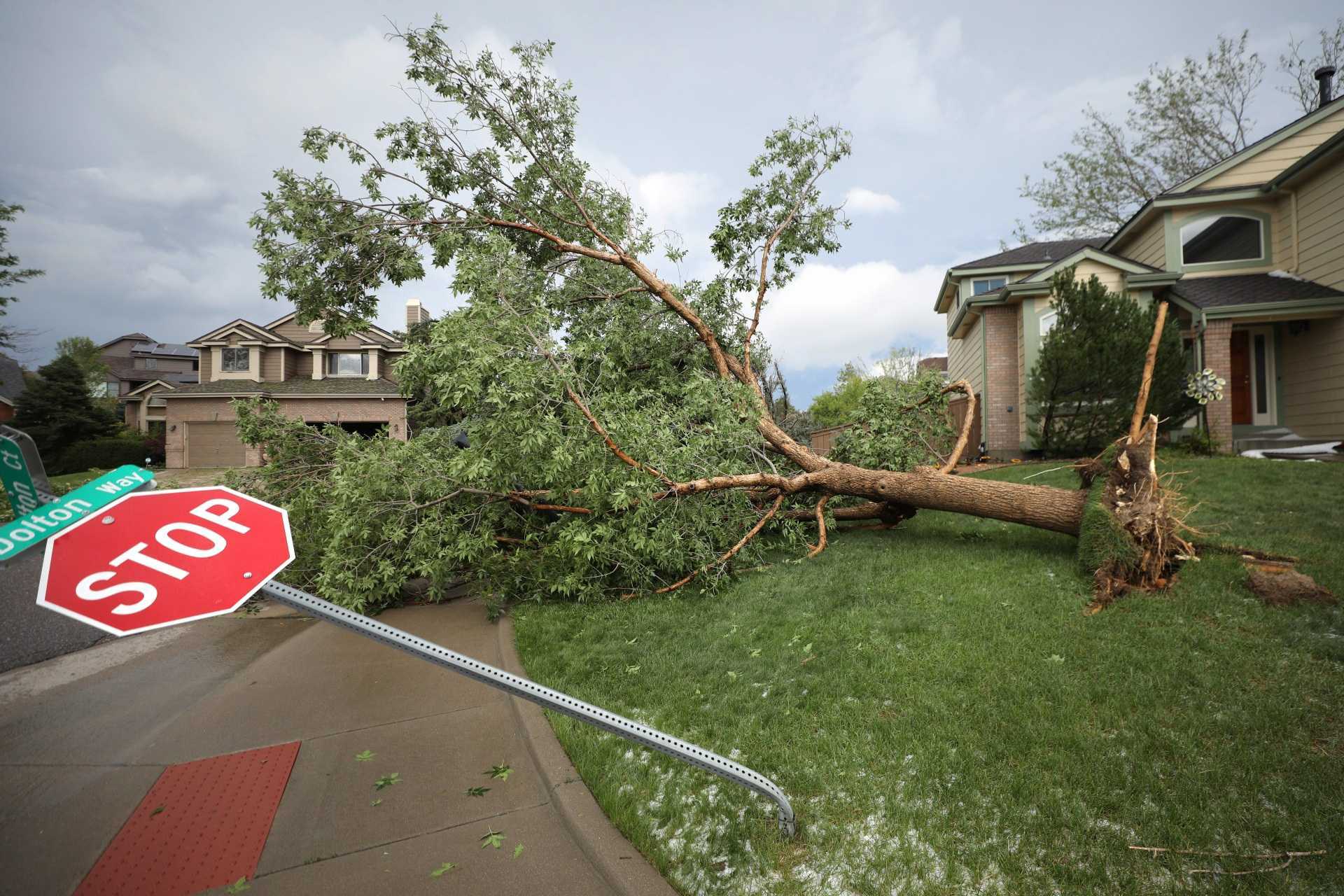 Colorado weather: Severe thunderstorms cause EF-1 tornado, hail and ...