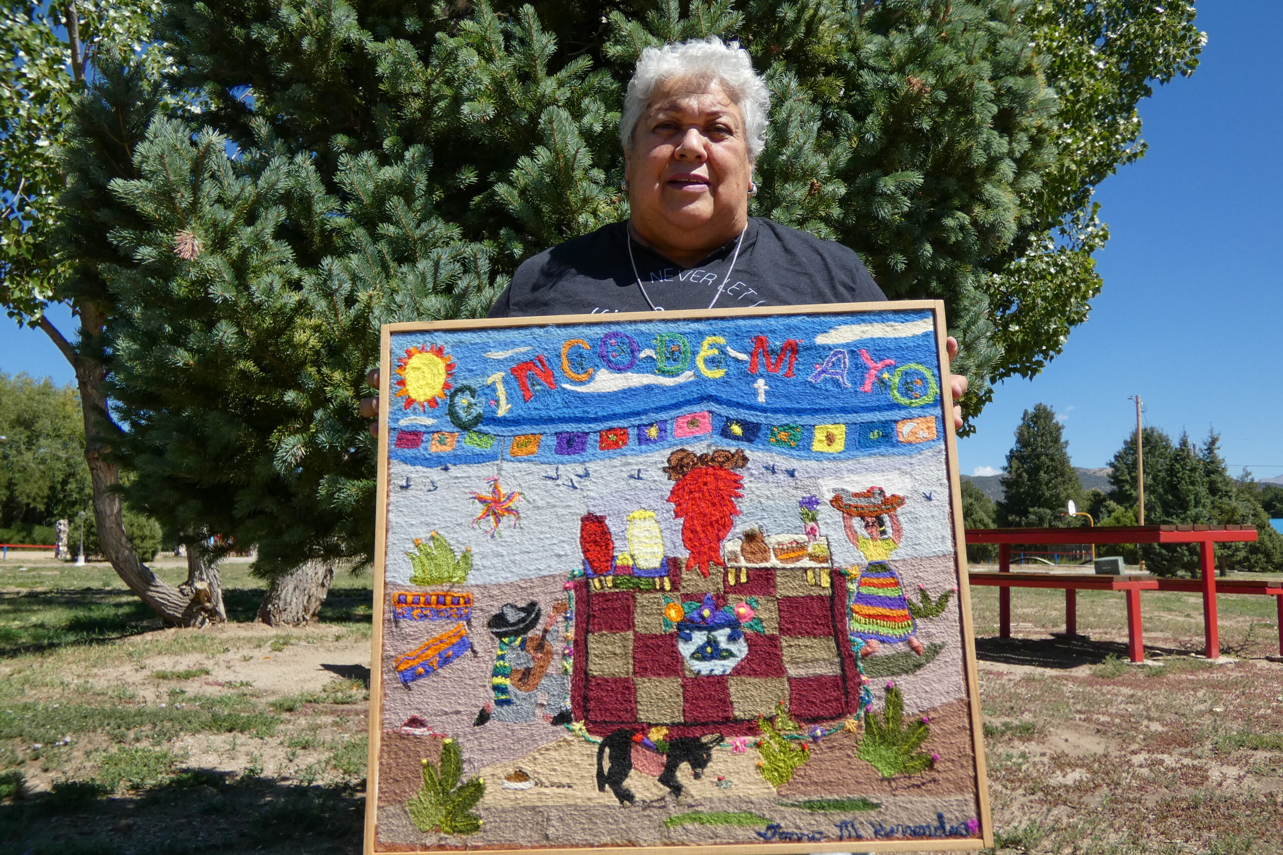 New Arvada Center exhibit spotlights the work of colcha embroidery ...
