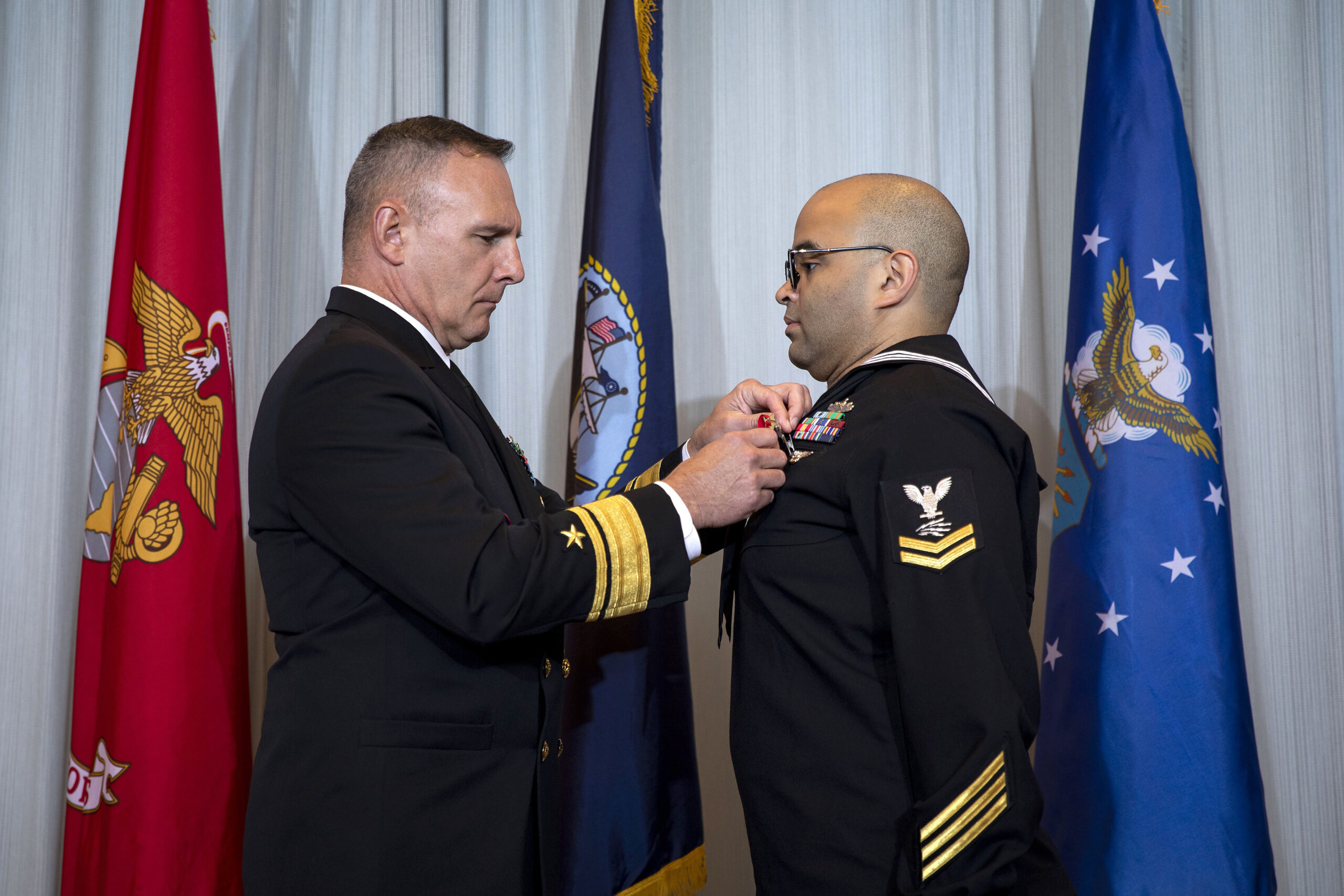 Navy honors sailor who helped stop Club Q shooting | Colorado Public Radio