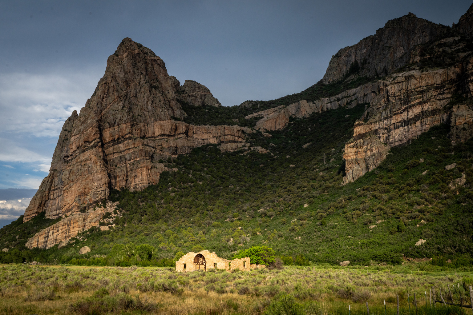 Between the Western Colorado towns of Whitewater and Gateway, a ...
