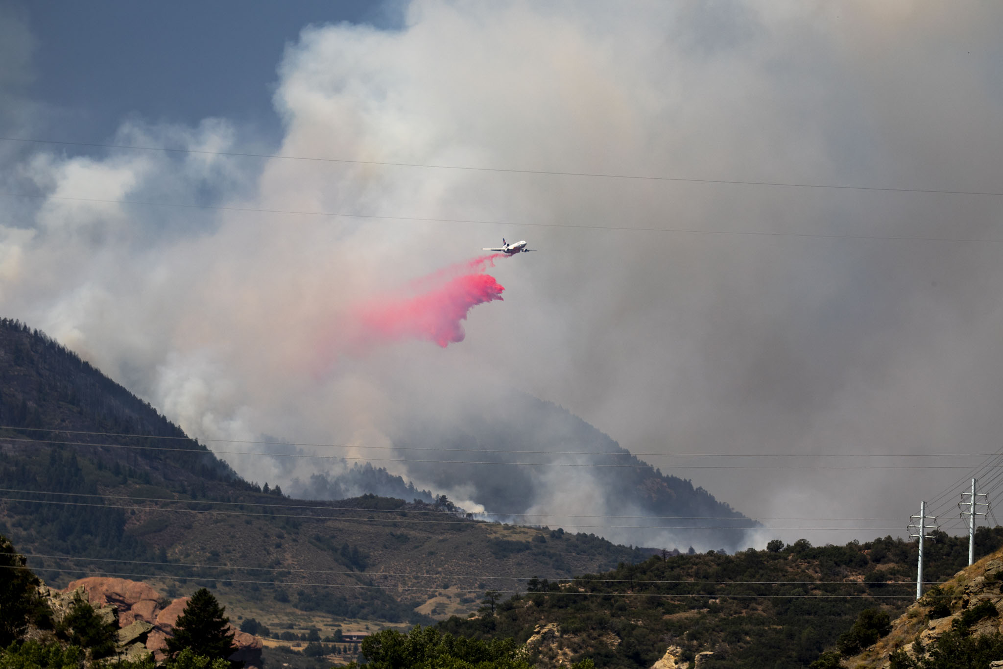 Quarry fire: Wildfire burning in south Jefferson County triggers ...