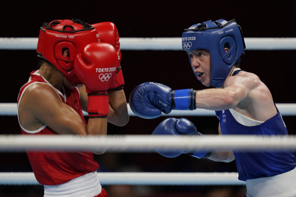 Women's boxing fights its way to parity with the men's game, just 12 ...