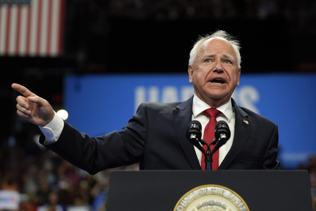 Democratic VP pick Tim Walz visits Colorado, speaks at fundraiser that ...
