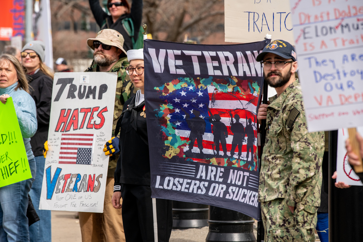 Colorado veterans join nationwide protests against VA job cuts and ...