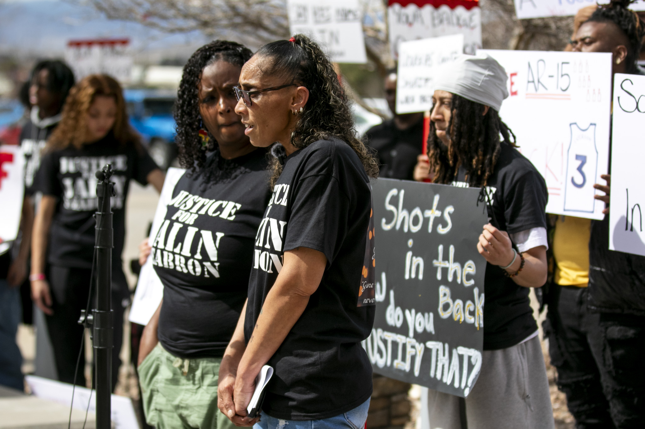 Veronica Seabron demands answers for her son who was shot and killed by ...