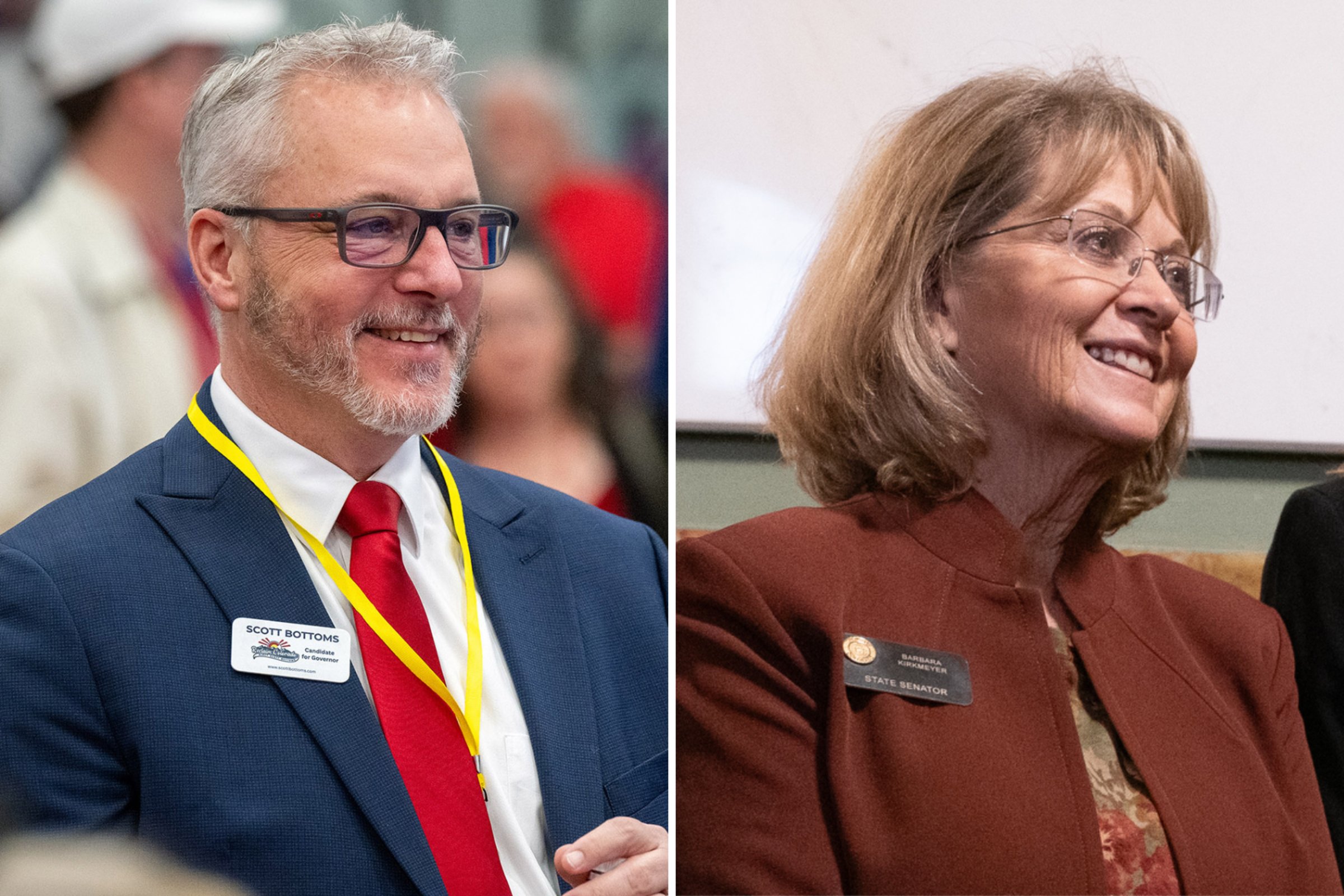 WATCH: Republican gubernatorial candidates Barbara Kirkmeyer and Scott ...